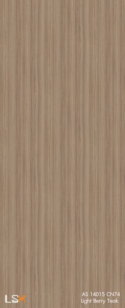แผ่นลามิเนต สี Light Berry Teak (Size 3M) ผิวไม้ | XSURFACE | วัสดุทุกสไตล์ ที่ xsurface.com